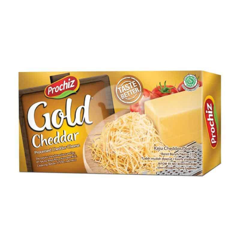 Prochiz Keju Gold Cheddar 170 g – Pasar Segar