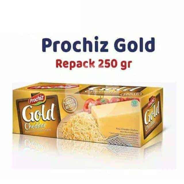 Prochiz Keju Gold Cheddar 250 g – Pasar Segar